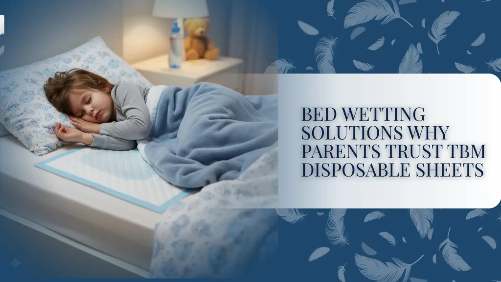 6 Bed Wetting Solutions Why Trust TBM Disposable Sheets
